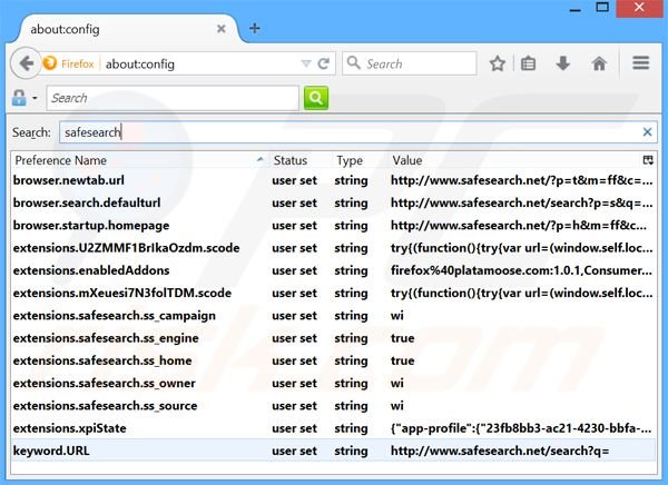 Comment se débarrasser de Redirection vers SafeSearch.net - guide de ...